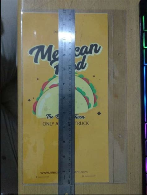 Jual Buku Menu Kulit Isi Plastik 15x30cm Brown Di Seller Winter
