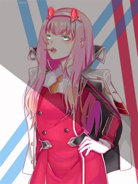 Fanart Zero Two By Mocczz On Deviantart