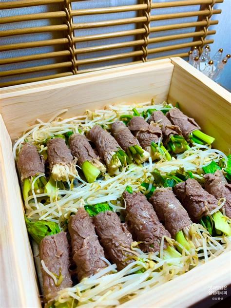 소고기말이찜 만들기 소고기야채말이 소스 레시피 네이버 블로그