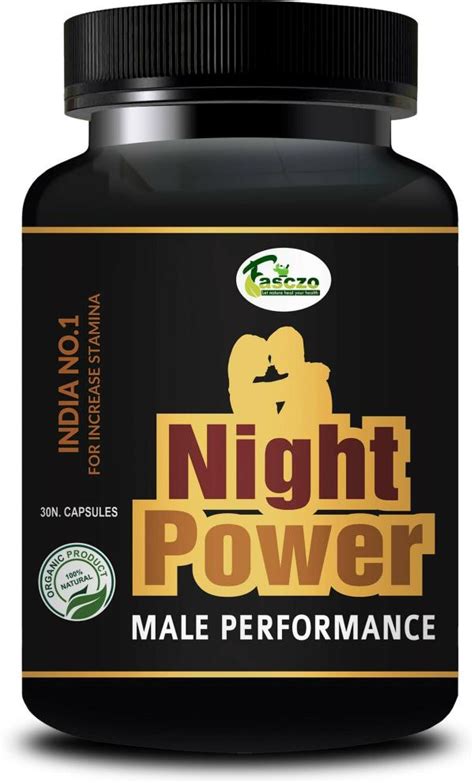 Inlazer Nightpower Herbal Supplement 30 Capsules Jiomart