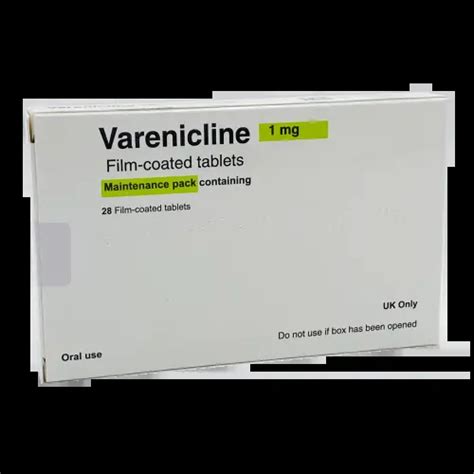 Buy Varenicline Champix Stop Smoking 12 Week Maintenance Treatment Uk