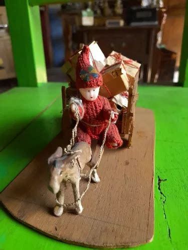 Antiguo Mu Eco Beb Sololoy Celuloide Navide O Mercadolibre