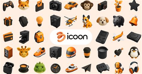 Icons And 3d Illustrations