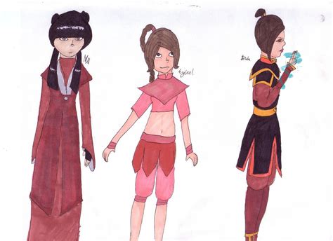Fire Nation Girls 2 By Aquastorm4 On Deviantart
