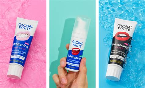 New package design for Global White on Behance