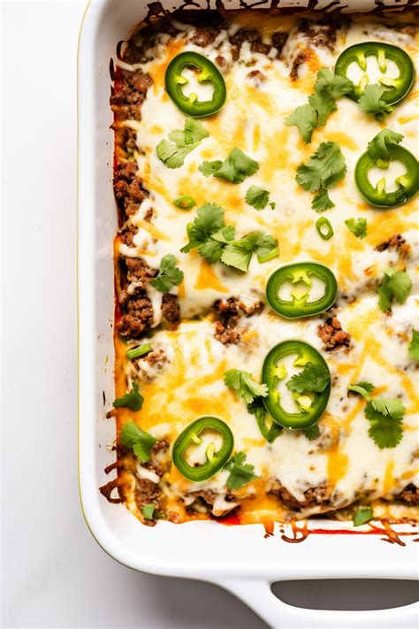 Mouthwatering Keto Mexican Casserole Recipe A Low Carb Fiesta In Your