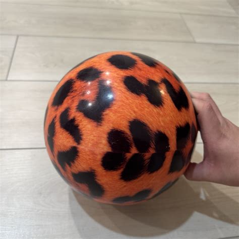 Brunswick Viz A Ball Bowling Ball Leopard Drilled 10lbs Ebay