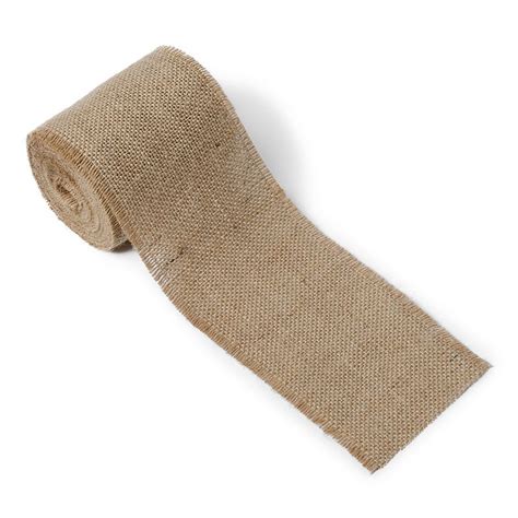 RUBAN TOILE DE JUTE 10CMX5M NATURE