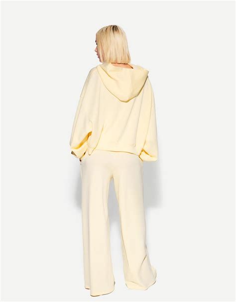 Wide Leg Trousers Bsk Teen Bershka
