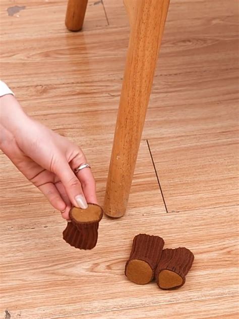 Chair Leg Cover Table Leg Cover Anti Slip Knitted Furniture Chair Leg