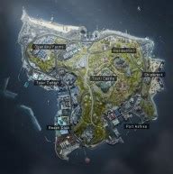 Ashika Island COD Warzone Map Layout Points Of Interest POIs