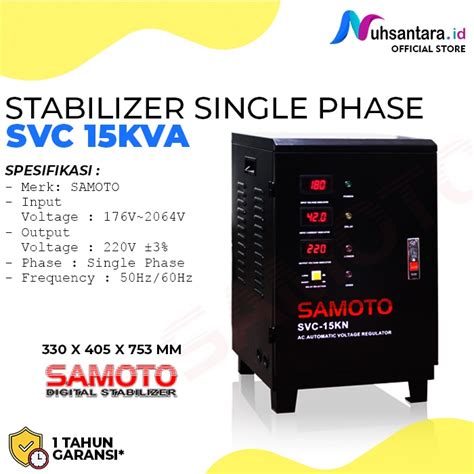 Jual Stabilizer Listrik Digital KVA Samoto Stabiliser Listrik Stavolt Listrik Shopee