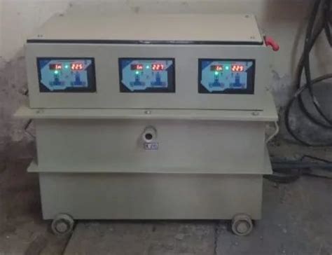 20kva Three Phase Oil Cooled Servo Voltage Stabilizer For Industrial