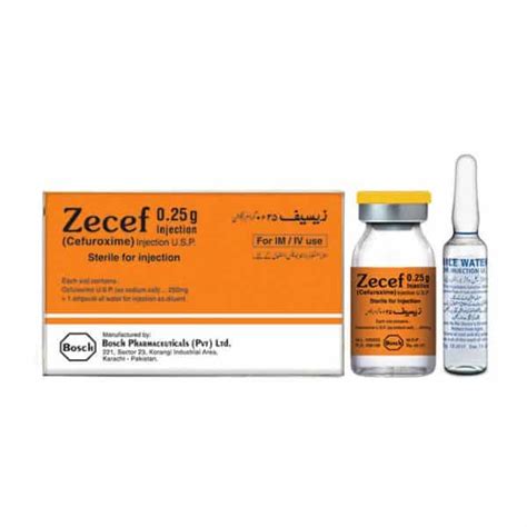 Zecef Vial 0 25gm Medimart Pk