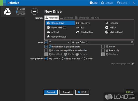 RaiDrive Screenshots