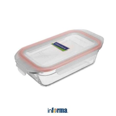 Promo Informa Wadah Makanan Glasslock Oven Bakeware Rect 1750ml Org Diskon 50 Di Seller