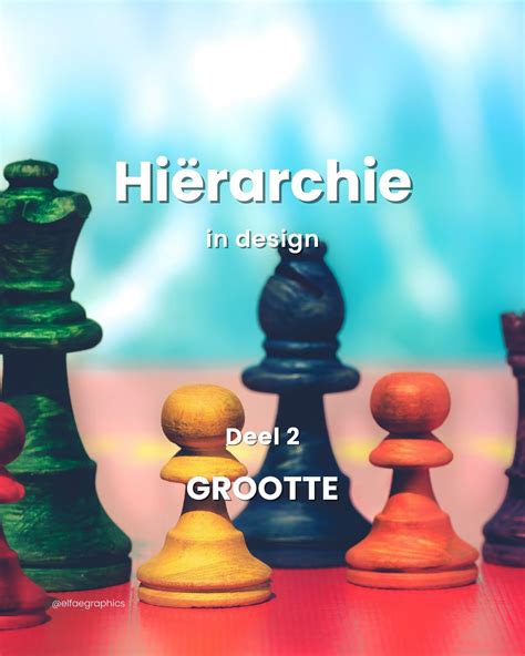 Hiërarchie In Design Deel 2 De Grootte Van Elementen De Grootte Van