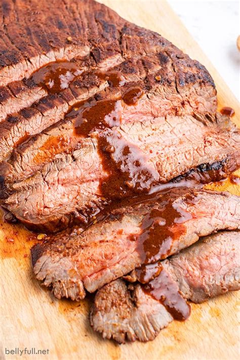 Marinated Grilled Flank Steak Belly Full
