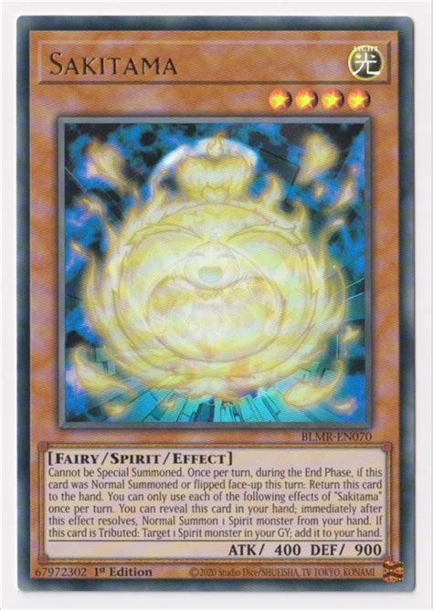 Sakitama Ultra Rare Blmr En070 Yu Gi Oh Single Card