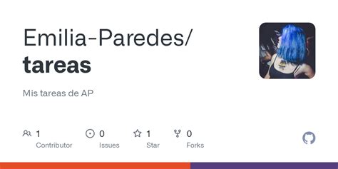 Github Emilia Paredestareas Mis Tareas De Ap
