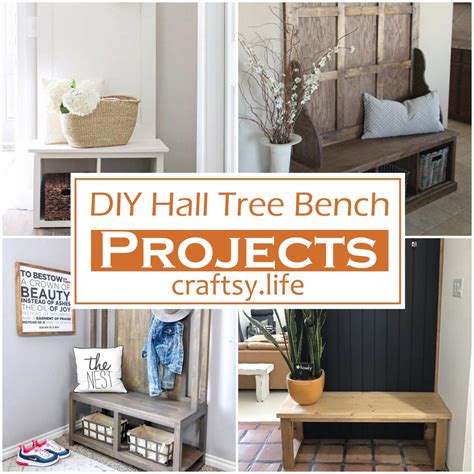 Diy Hall Tree With Bench At Allen Moretti Blog