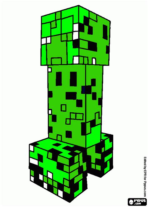 Как нарисовать крипера в Minecraft 92 фото