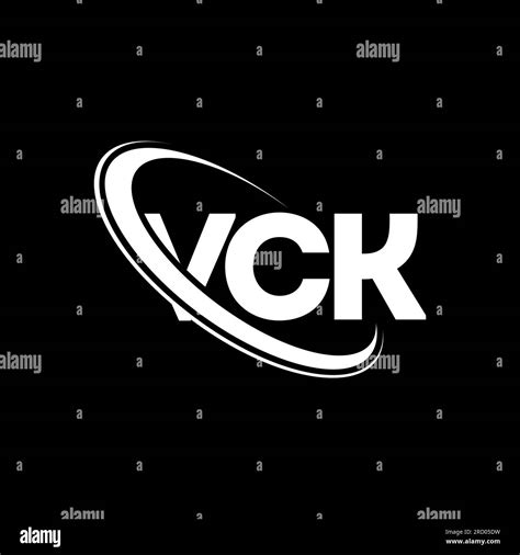 VCK Logo VCK Letter VCK Letter Logo Design Initials VCK Logo Linked With Circle And Uppercase