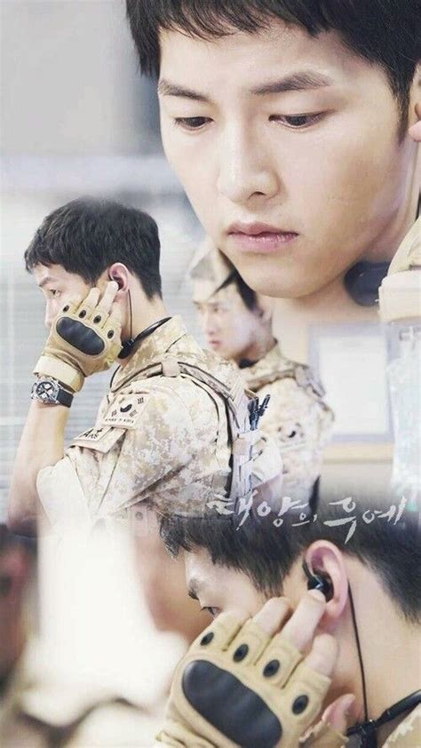 유시진 대위 Drama Korea Korean Drama Descendants Of The Sun Wallpaper