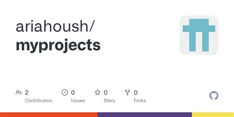 GitHub Ariahoush Myprojects