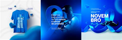 Novembro Azul Social Media Pack On Behance