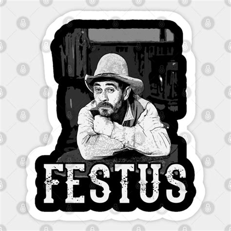 Festus From Gunsmoke Gunsmoke Sticker Teepublic