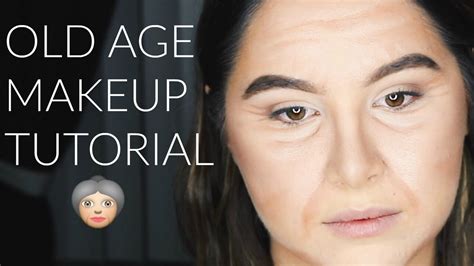Old Age Makeup Diagram