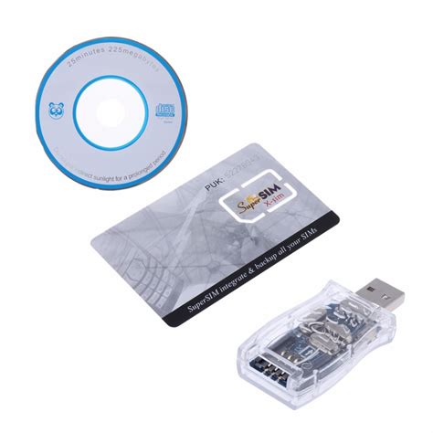 USB 16 In 1 Sim Card Reader Writer Copier Cloner Backup