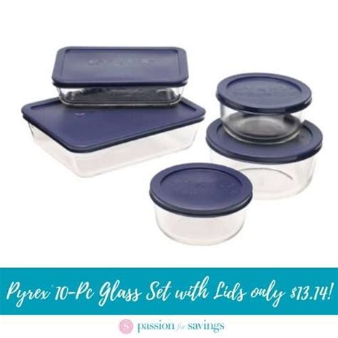 Best Pyrex Food Storage Deals Glass Bowls And Containers On Sale