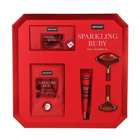 Sparkling Ruby Sence Beauty Set Regalo Tratamiento Facial Precio Druni Es