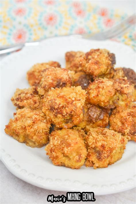 Air Fryer Country Fried Steak Bites Marias Mixing Bowl