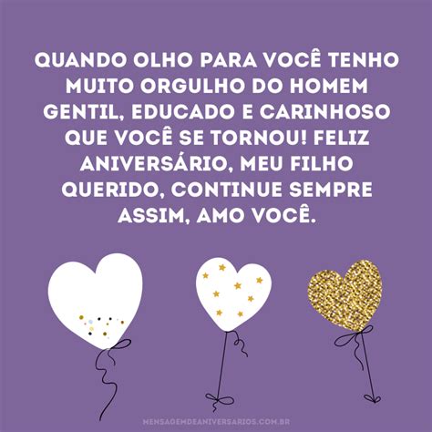 Mensagens de Aniversário para filho