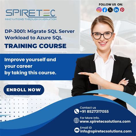 Spiretec Solutions On Linkedin Azuresql Sqlmigration Dp3001training