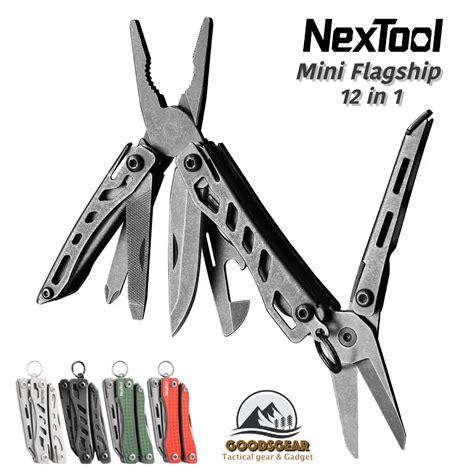 (พร้อมส่ง)คีมขนาดเล็กพกพา NexTool Mini Flagship 12 in 1 Multi Function ...