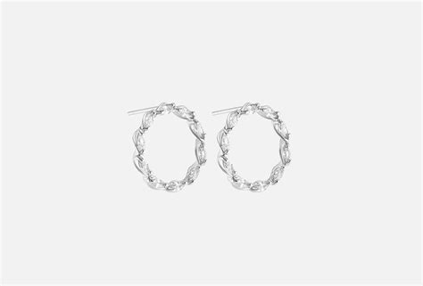 New Look серьги 2517 серебро 2 шт — купить в Москве