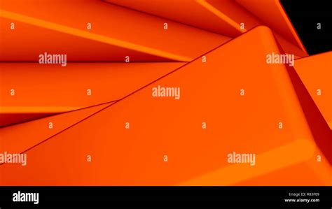 Random Rotation Rectangles Turning Geometrical Objects 3d Render Computer Generated