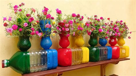 de 20 ideas geniales para hacer maceteros con plástico reciclado