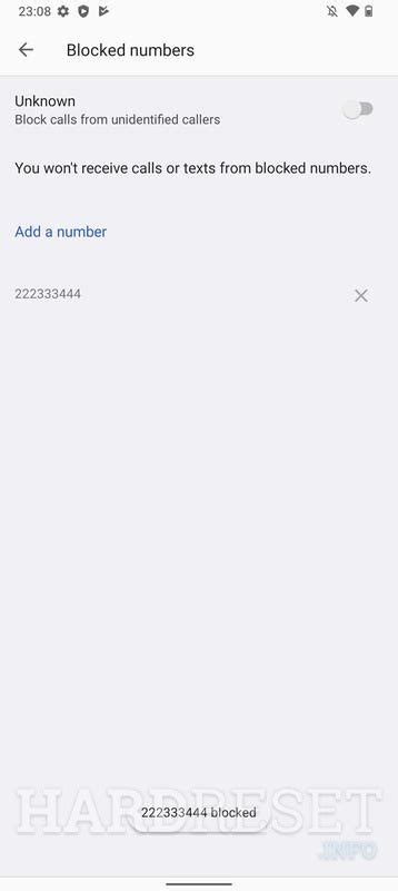 How To Block Number On Nokia Xr30