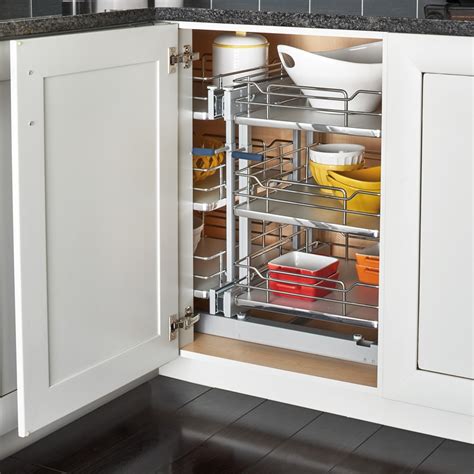 Rev A Shelf RS53PSP3 18SC MP 3 Tier Blind Corner Optimizer With Soft