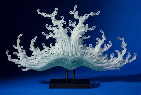 Innumerable Layers Of Glass Evoke Movement In Nature In K William