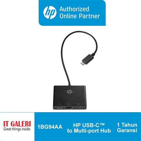 Jual HP USB C To Multi Port Hub 1BG94AA Shopee Indonesia