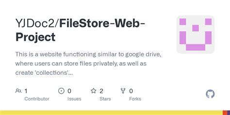 GitHub YJDoc2 FileStore Web Project This Is A Website Functioning
