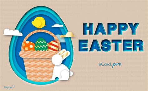 Electronic Easter Greeting Card Design Ea40300336u Ecard Pro