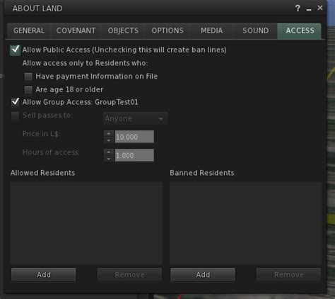 Bug 4994 If Both Allow Public Access And Allow Group Access Are Ticked Under About Land