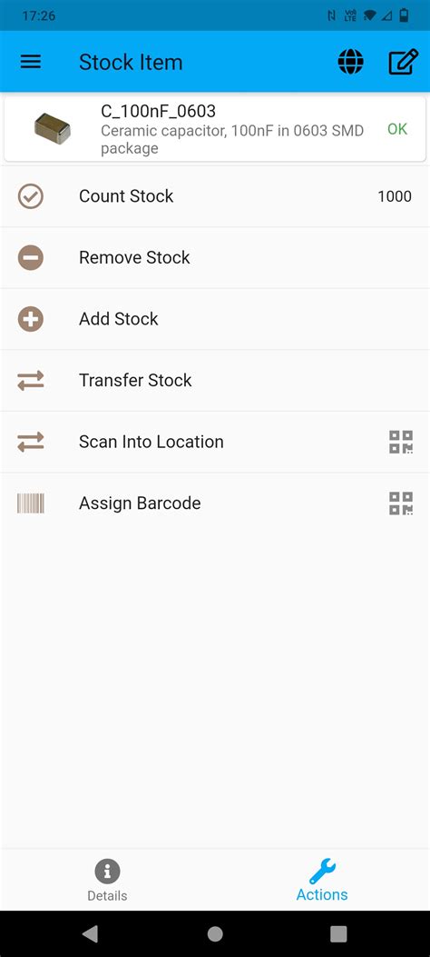 InvenTree InvenTree Mobile App
